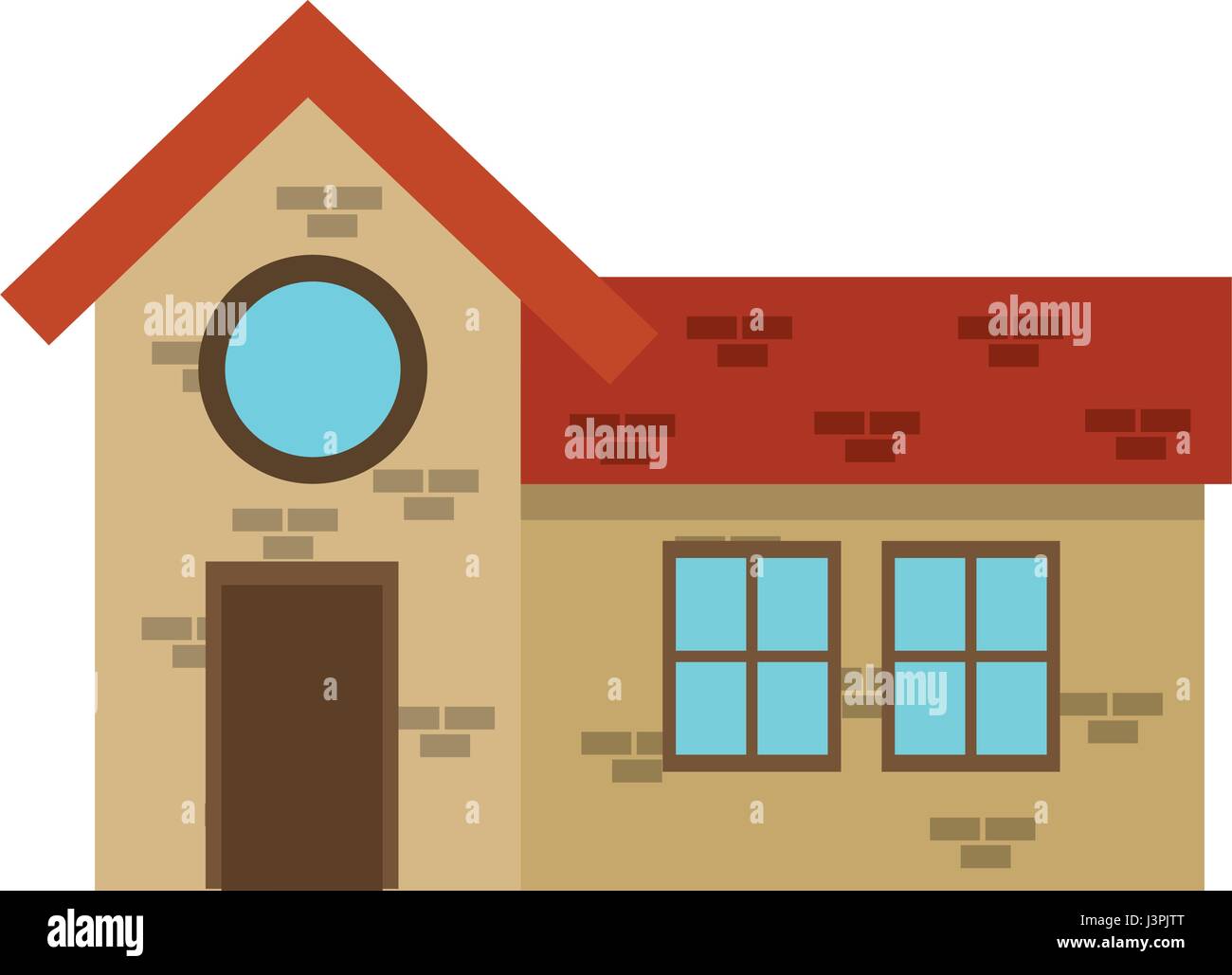 house home brick round window brick architecture Stock Vector Image ... house home brick round window brick architecture Stock Vector Image ...