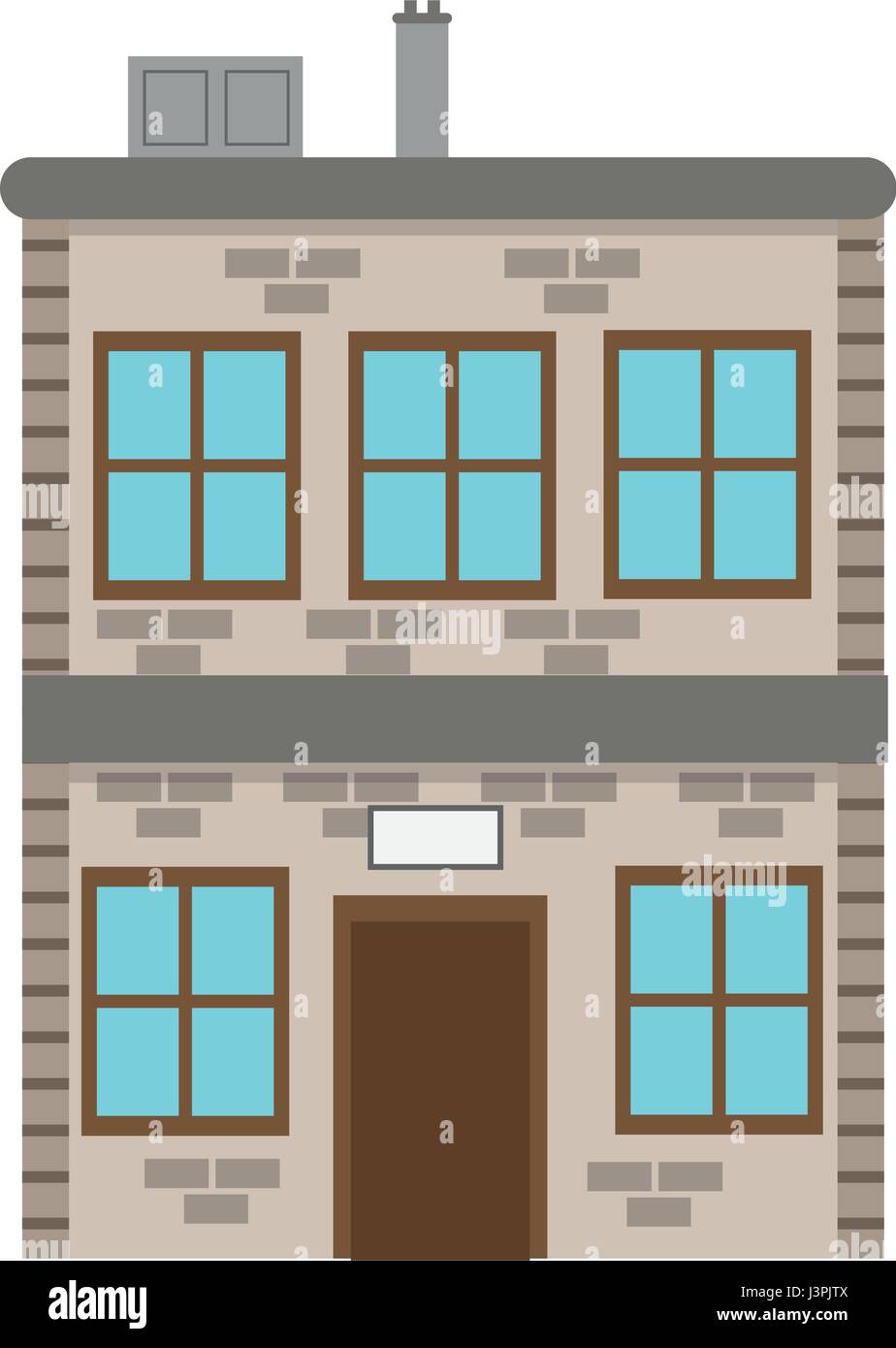 Unfinished building construction structure Stock Vector Images - Alamy