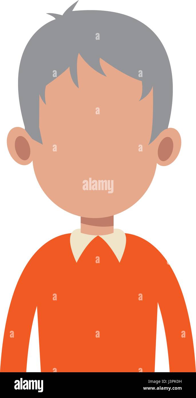 portrait man people faceless style image Stock Vector Image & Art - Alamy