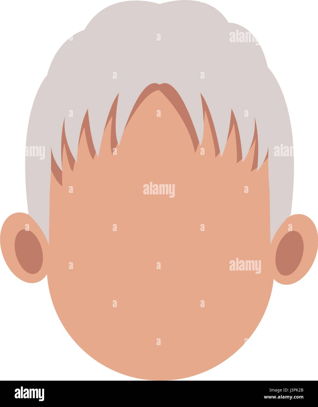 male head faceless hair style image Stock Vector Image & Art - Alamy