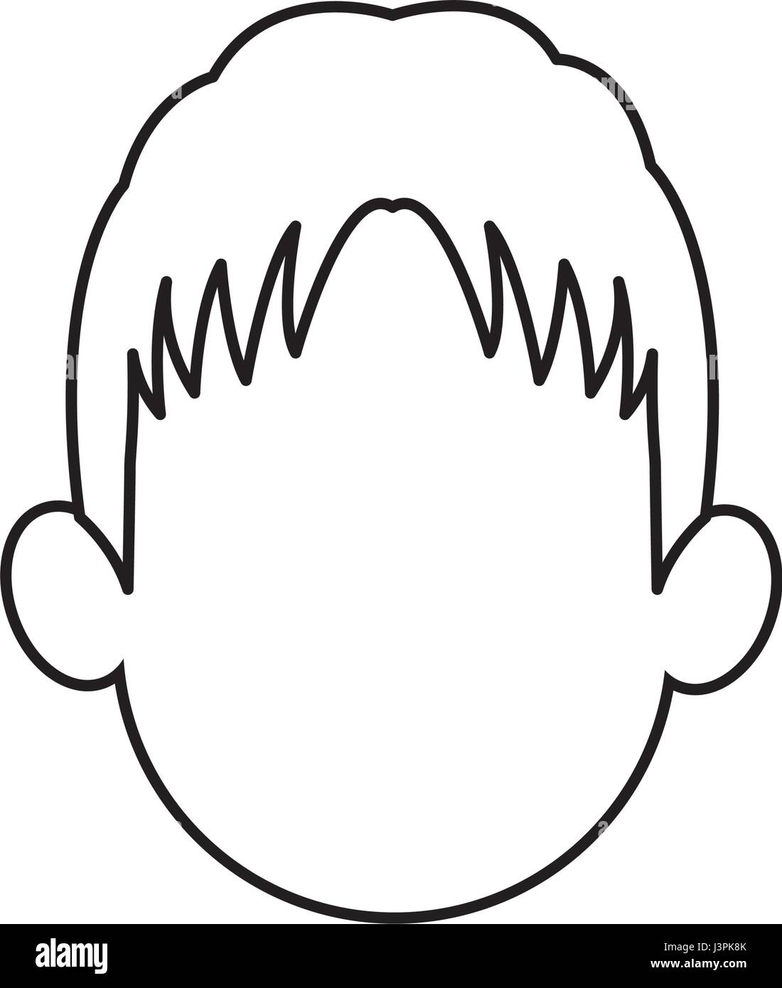 outline head man character person Stock Vector Image & Art - Alamy