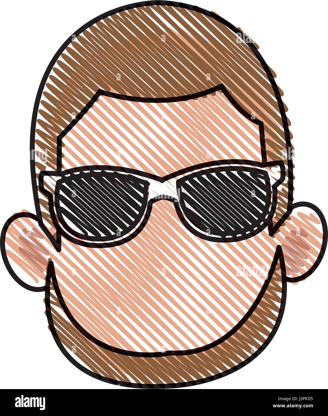 drawing head man faceless people avatar Stock Vector Image & Art - Alamy