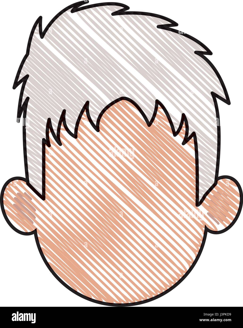 drawing head man faceless people avatar Stock Vector Image & Art - Alamy