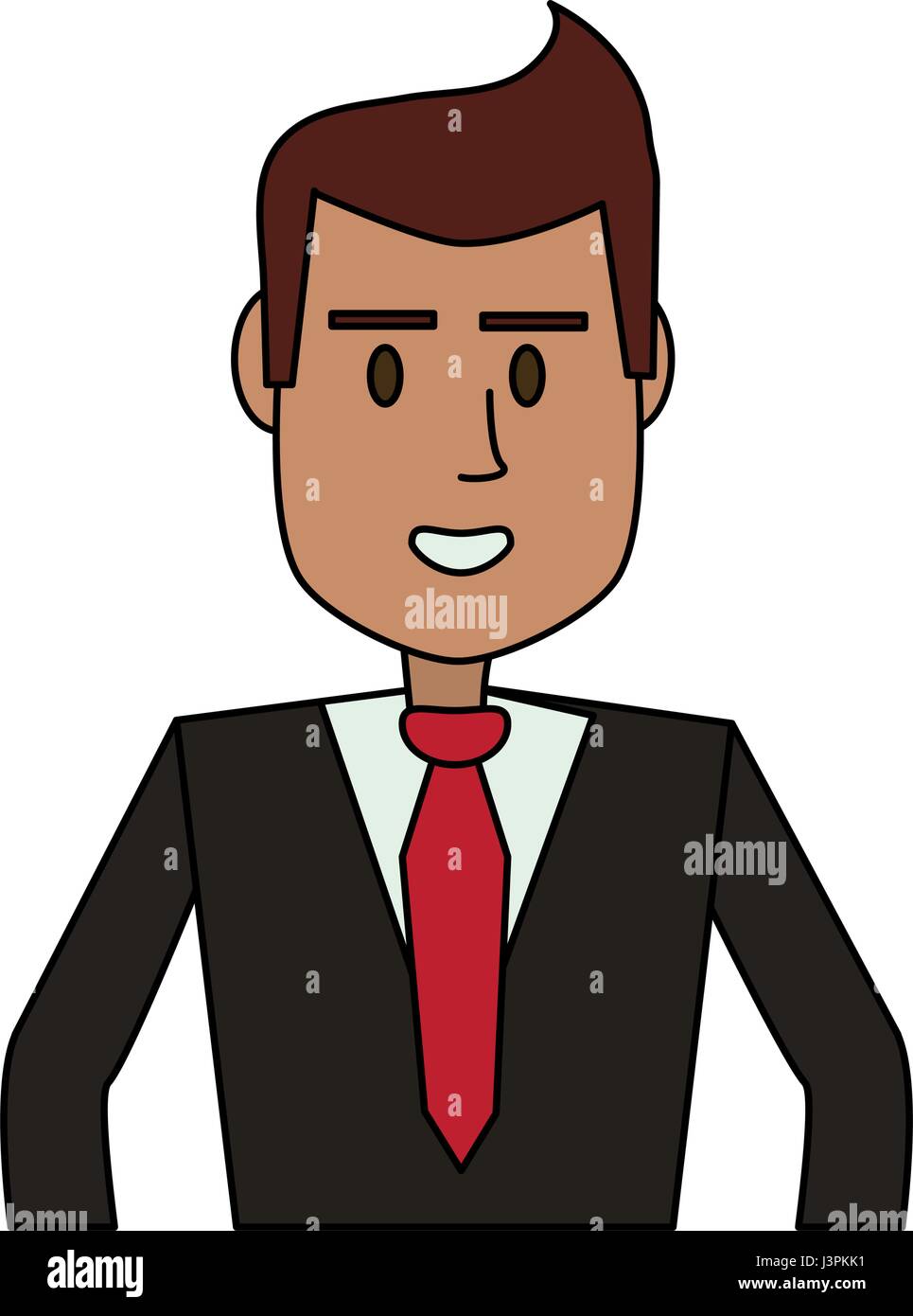 Color Image Cartoon Half Body High Resolution Stock Photography and ...