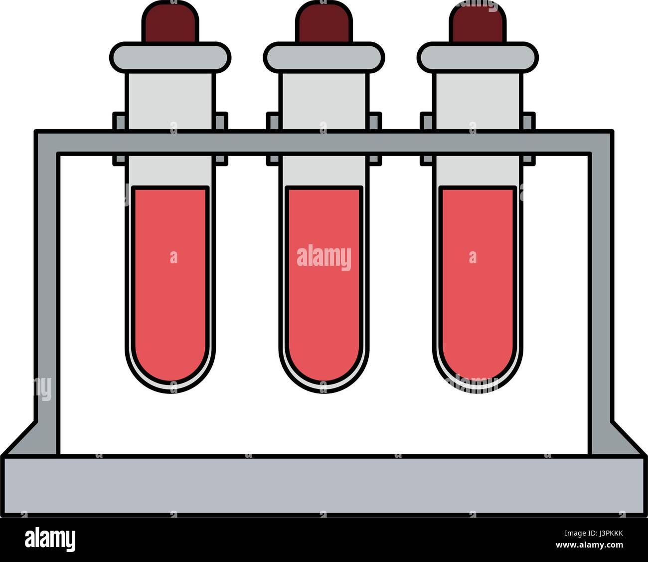 Cartoon test tube Stock Vector Images - Alamy
