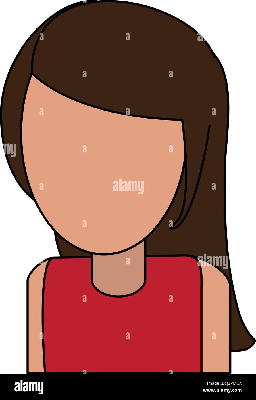 Long neck lady Stock Vector Images - Alamy