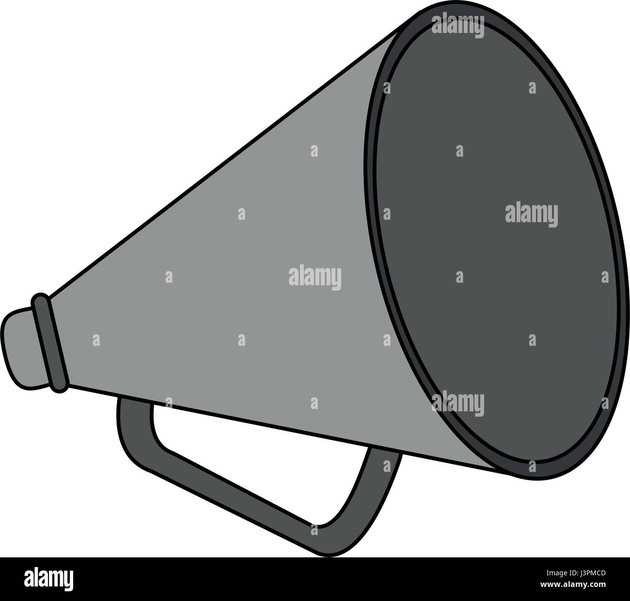 color image cartoon megaphone flat icon Stock Vector Image & Art - Alamy