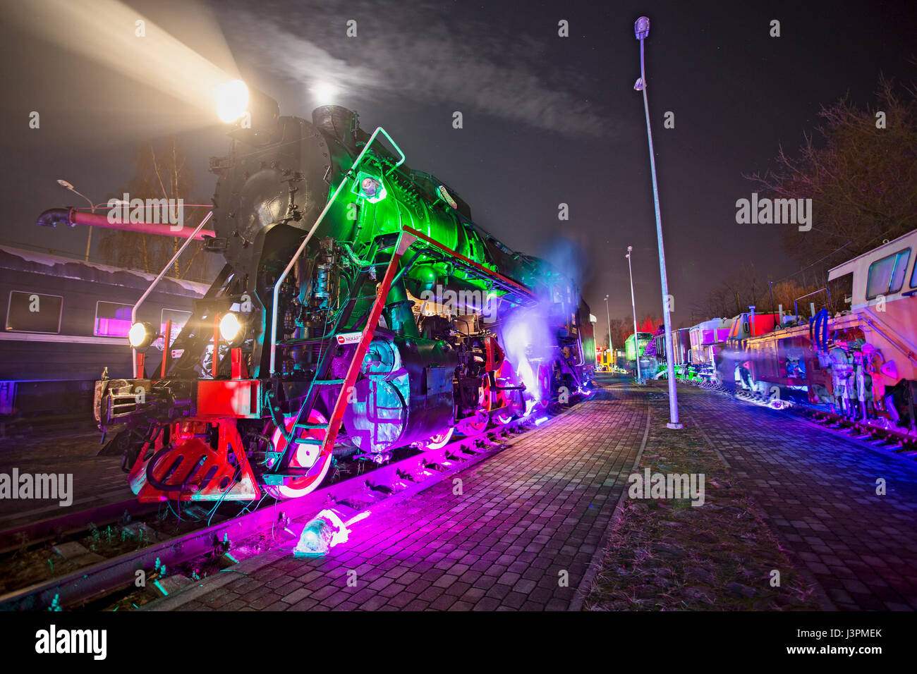 Soviet locomotive hi-res stock photography and images - Alamy