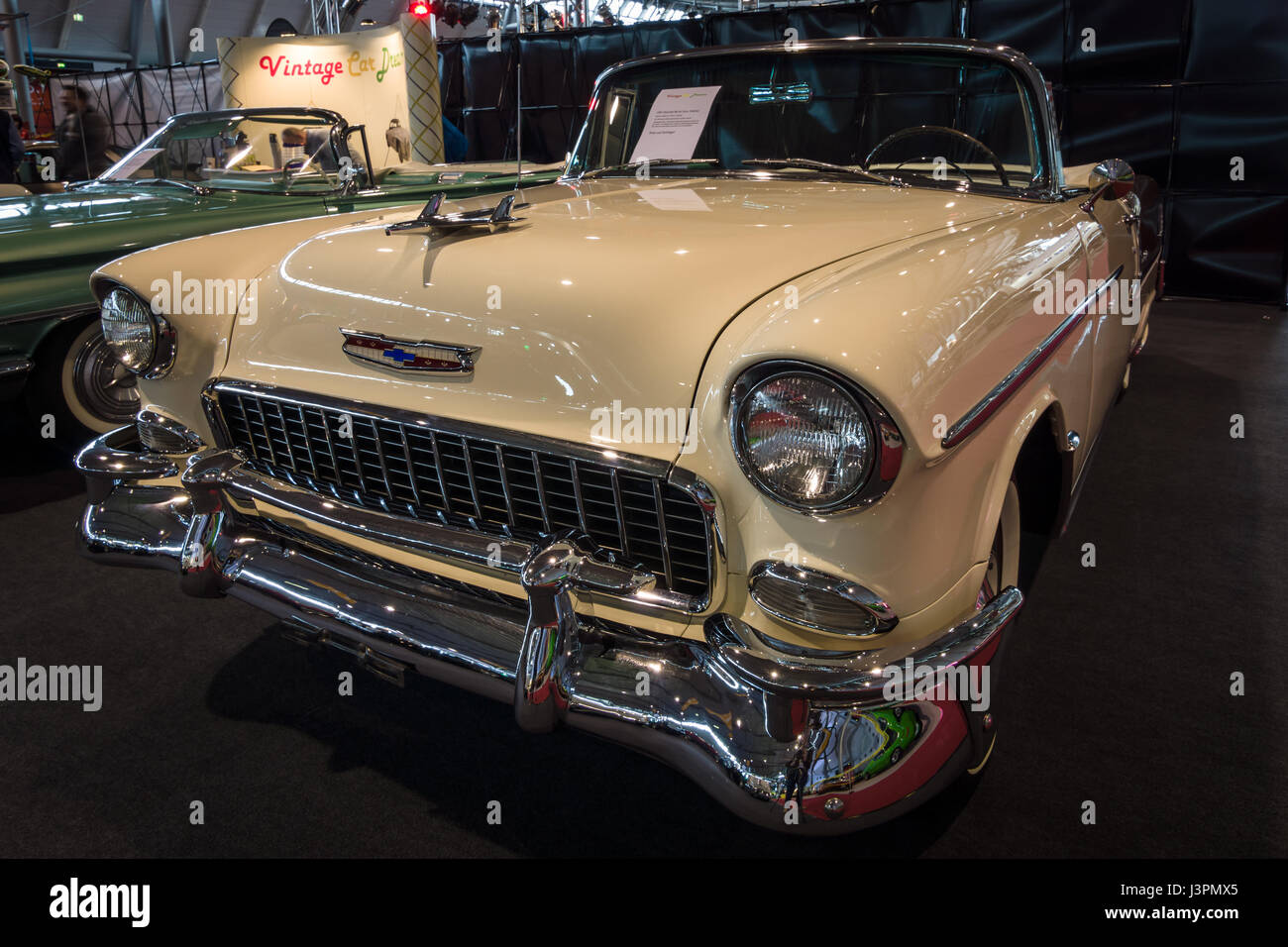 STUTTGART, GERMANY - MARCH 03, 2017: Full-size car Chevrolet Bel Air ...
