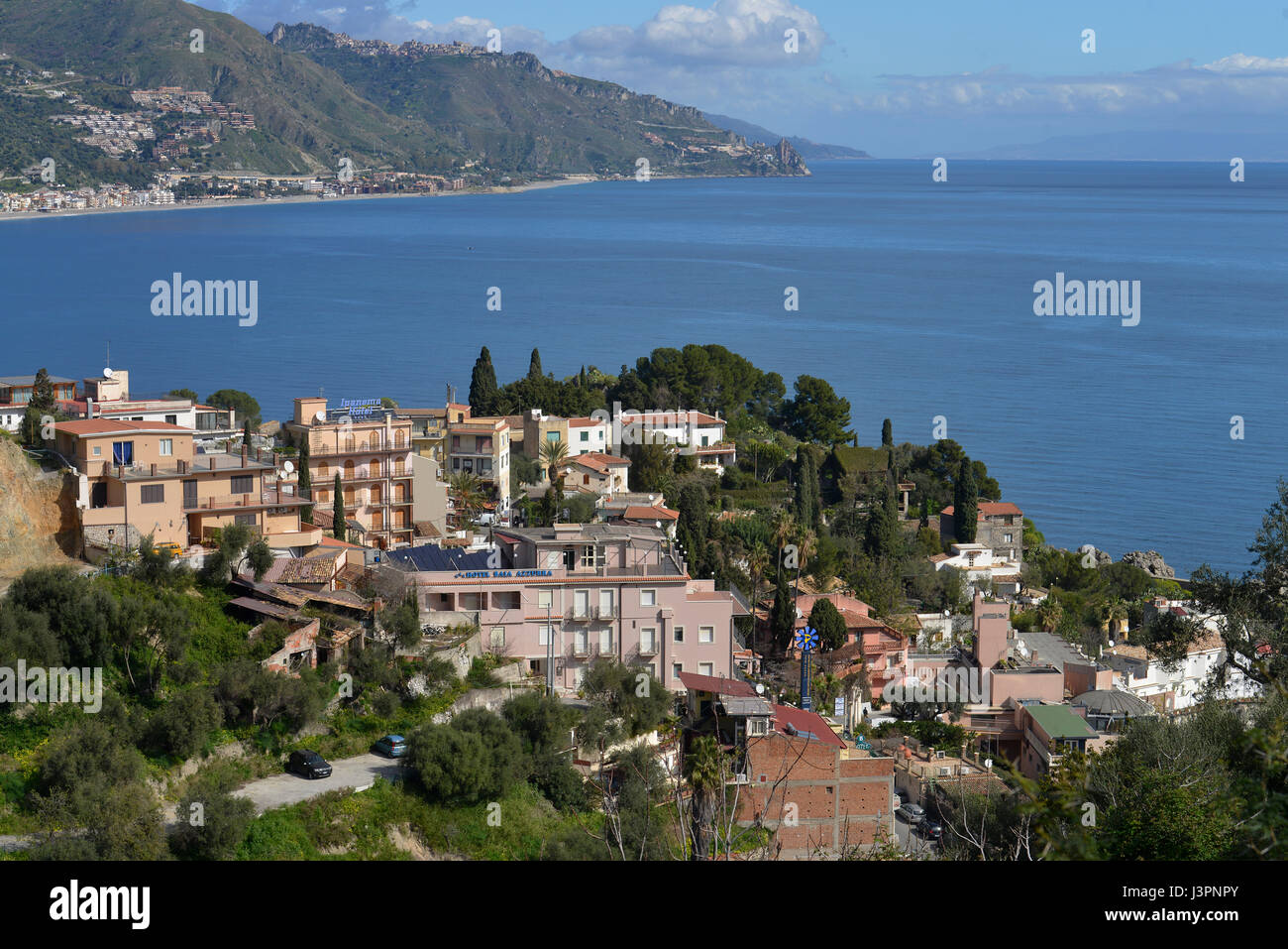 Mazzaro, Taormina, Sizilien, Italien Stock Photo - Alamy