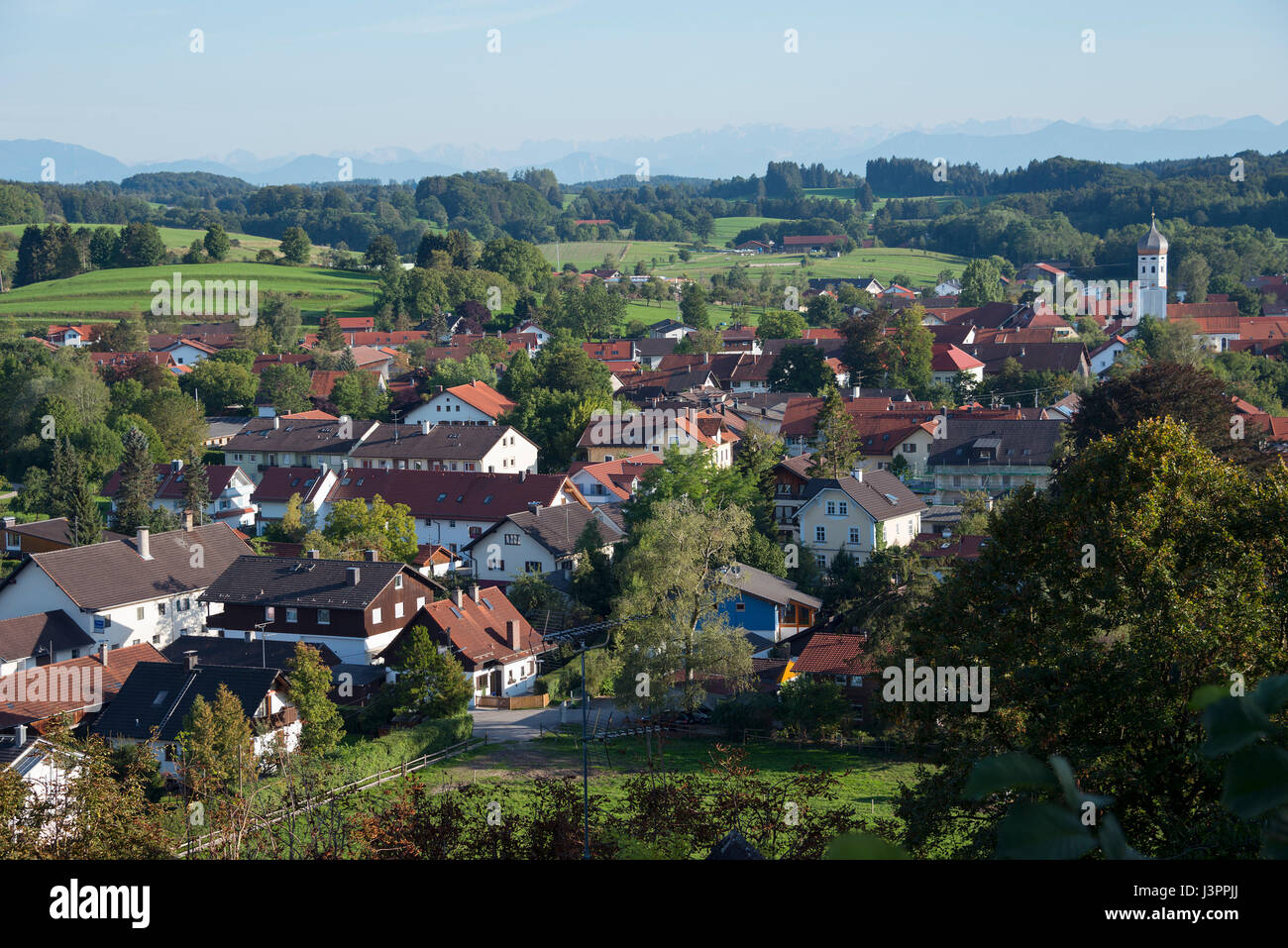 Erling with parish church of st vitus hi-res stock photography and ...