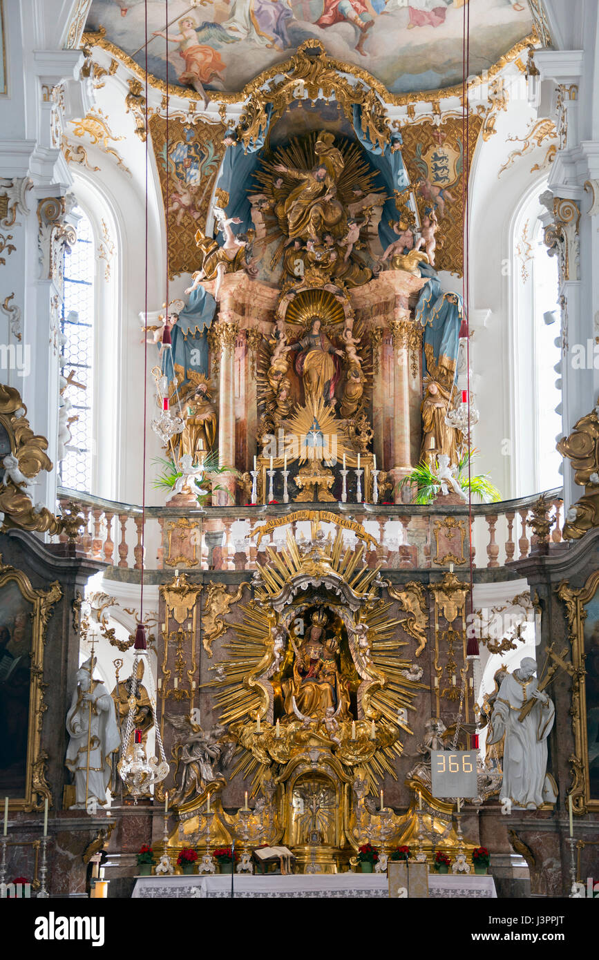 Church, Andechs Abbey, Monastery of Andechs, Bavaria, Germany Stock ...