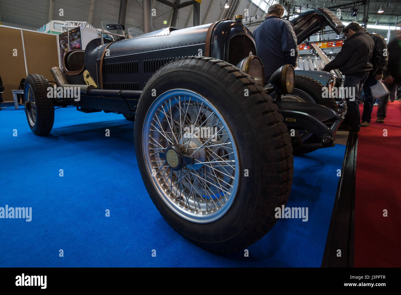 STUTTGART, GERMANY - MARCH 03, 2017: Chrysler racing car, 20-30s ...