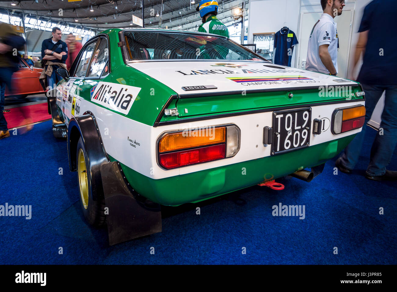 STUTTGART, GERMANY - MARCH 03, 2017: Sports and rally car Lancia Beta ...