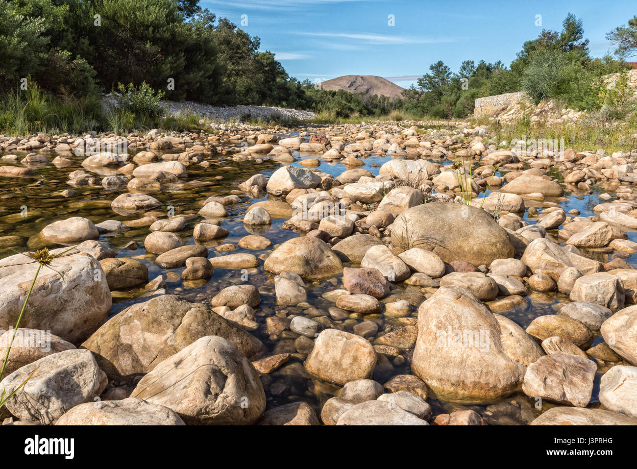 A view of the Gobos riverbed at Greyton, a small town in the Western ...