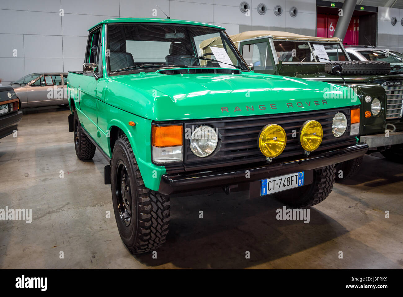 STUTTGART, GERMANY - MARCH 03, 2017: Sport utility vehicle Range Rover ...