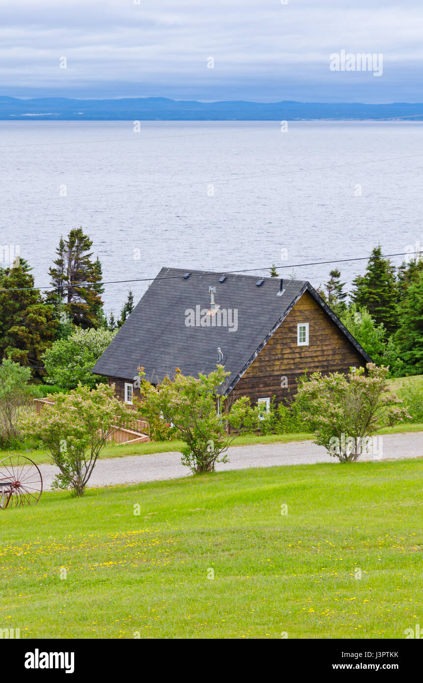 Newfoundland coast in summer time Stock Photo - Alamy