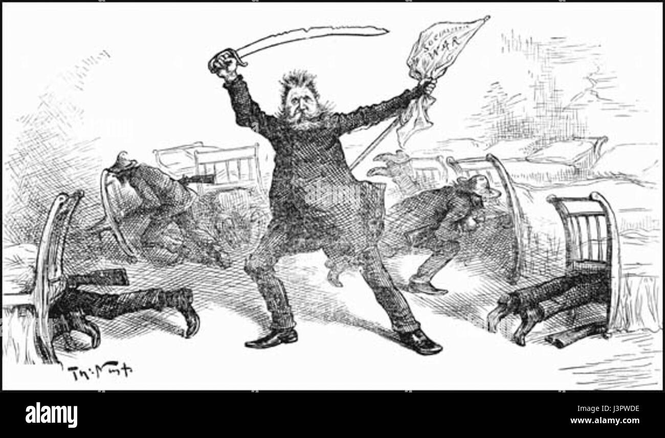 Johann Most was a German-American anarchist known for his radical ...