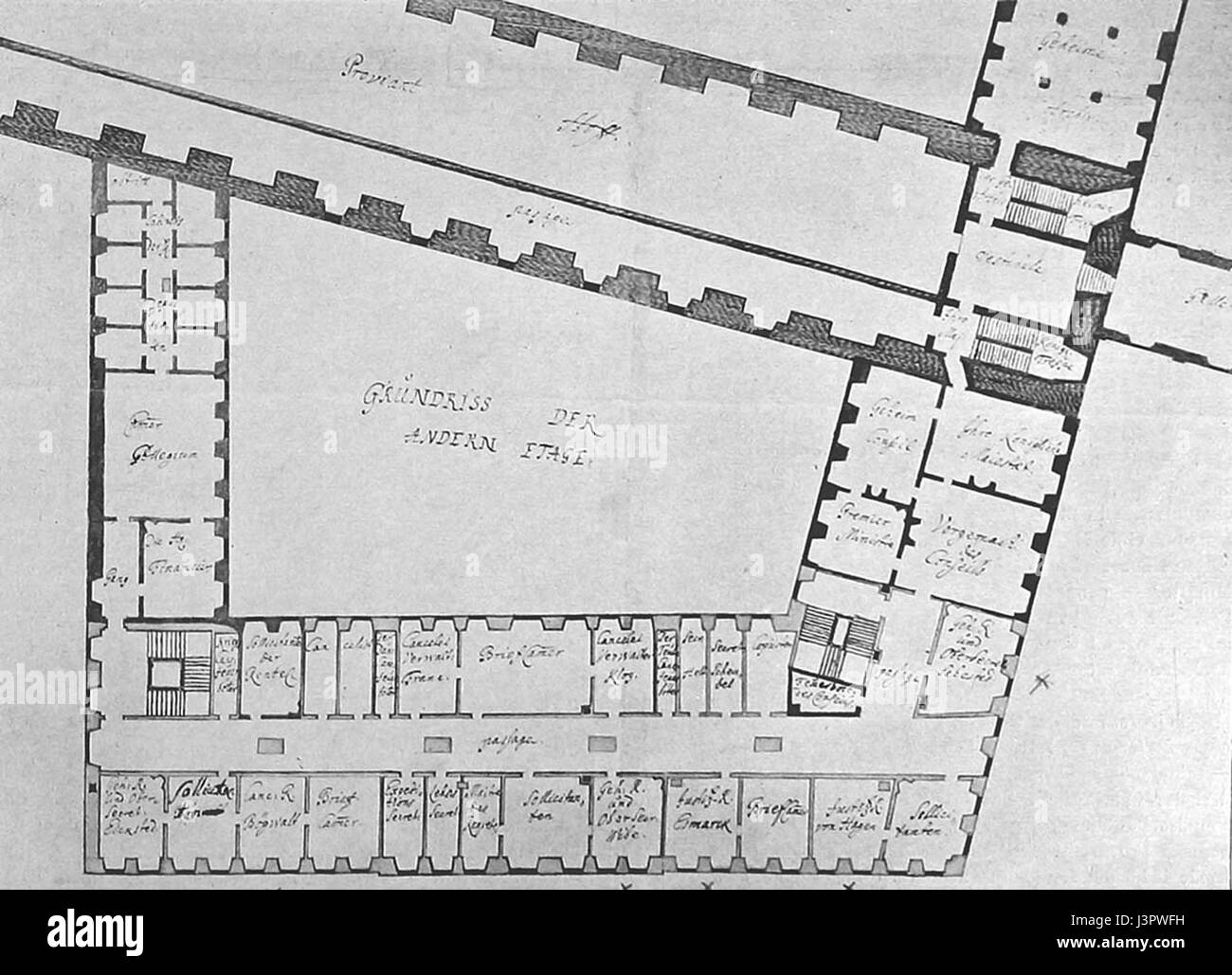 Floor plan historical building hi-res stock photography and images - Alamy