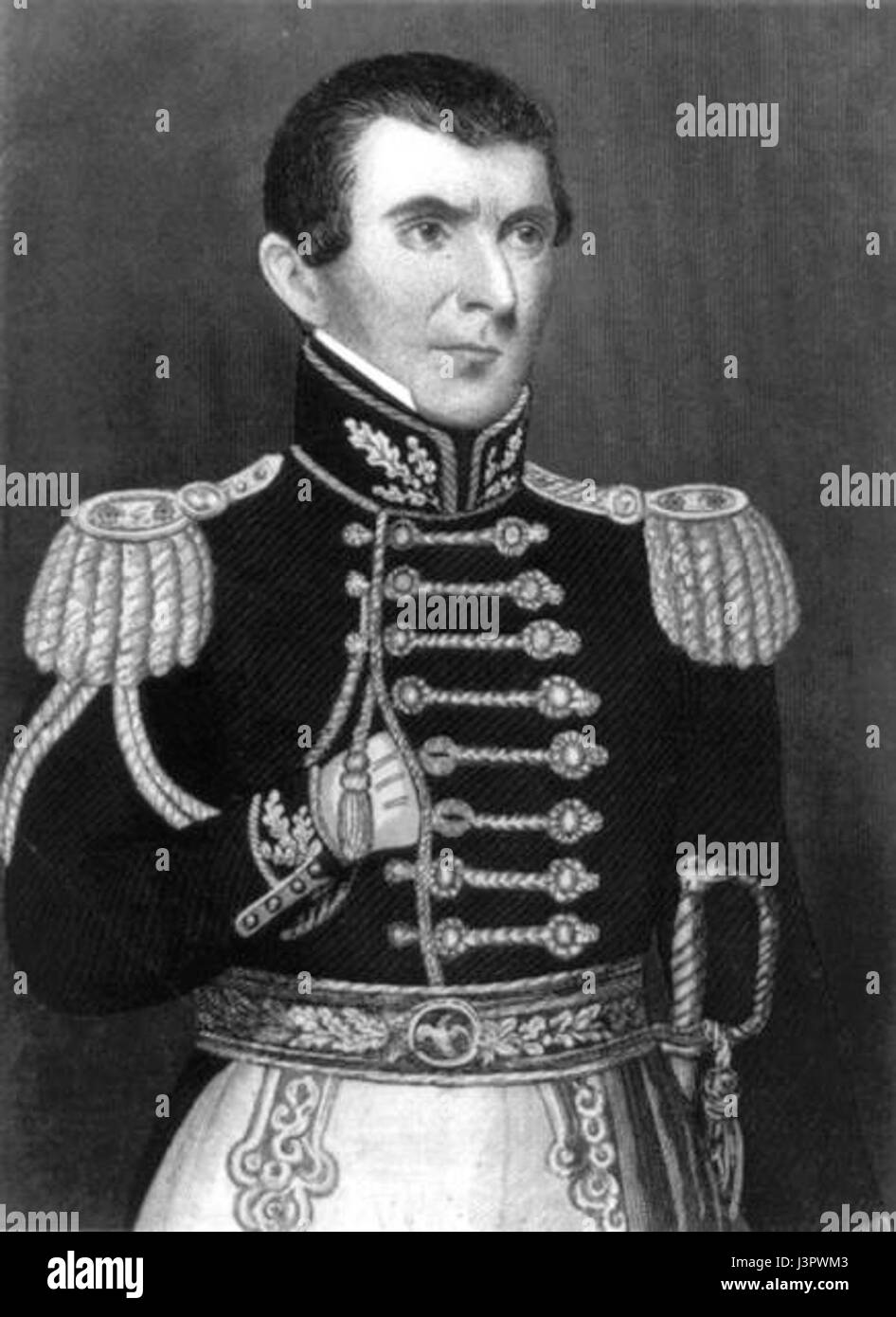 John C. Bennett engraving Stock Photo - Alamy