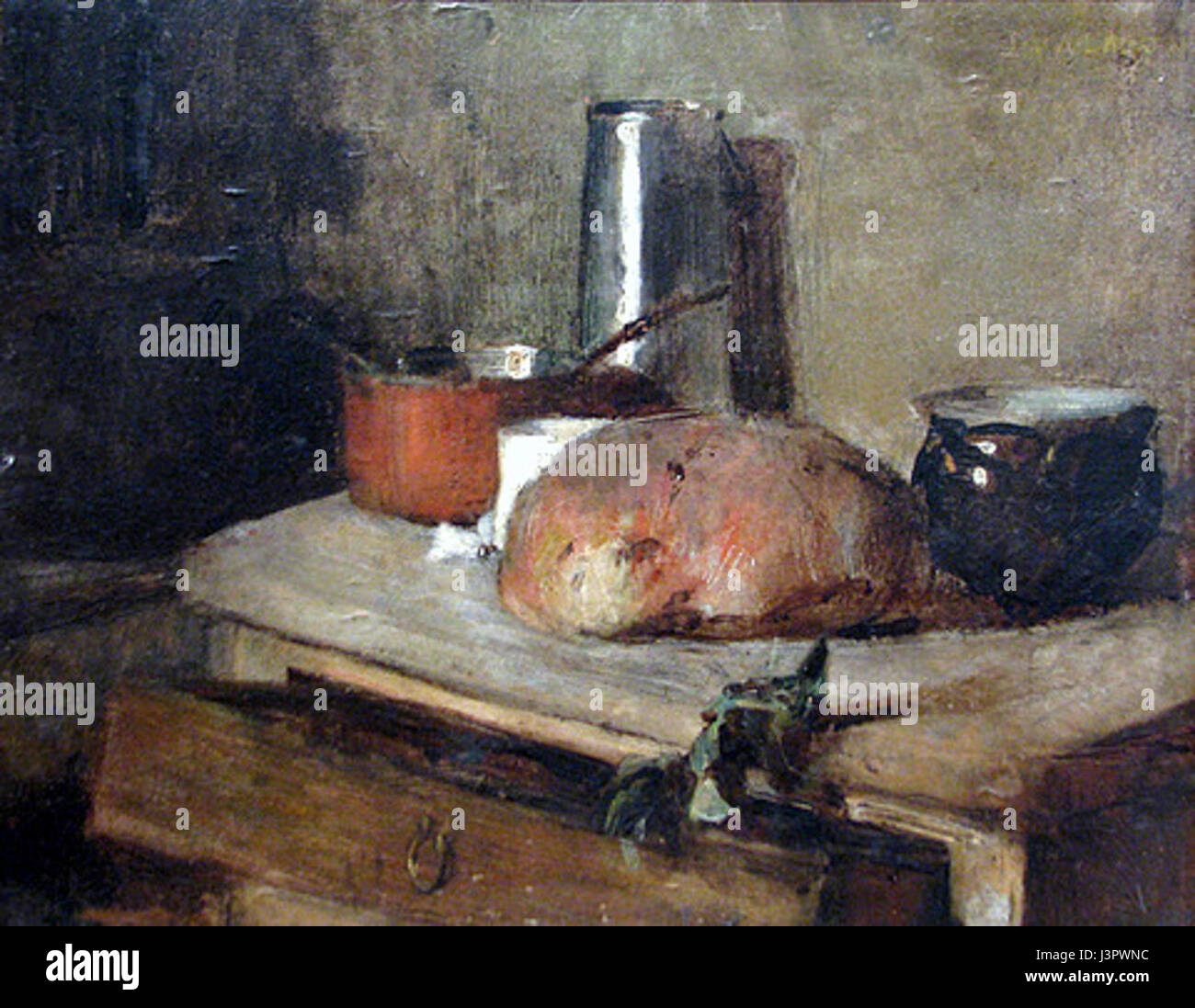 Jules Emmanuel Valadon Natureza morta Stock Photo - Alamy