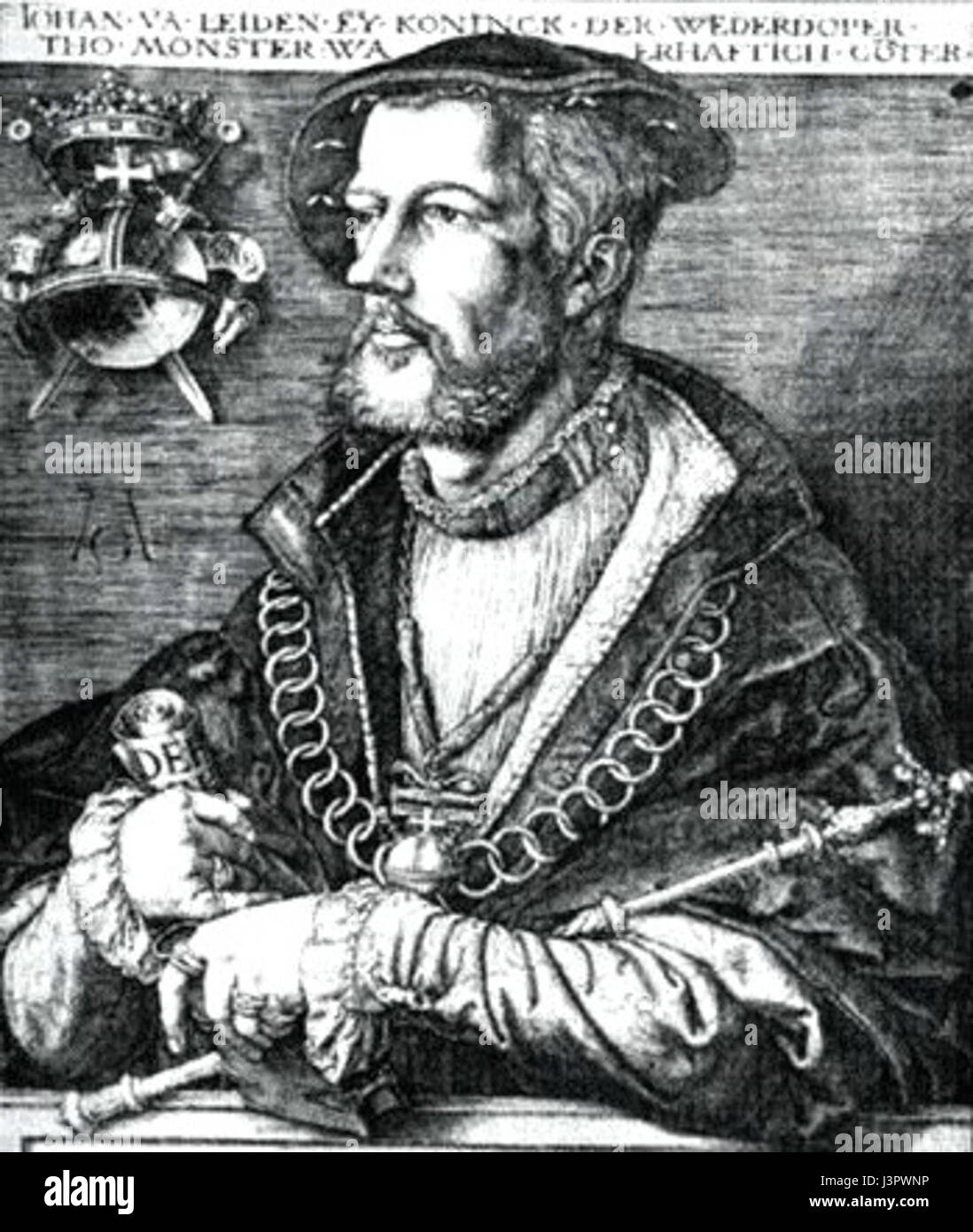 Jan van Leiden, also known as John of Leiden, was a historical figure ...