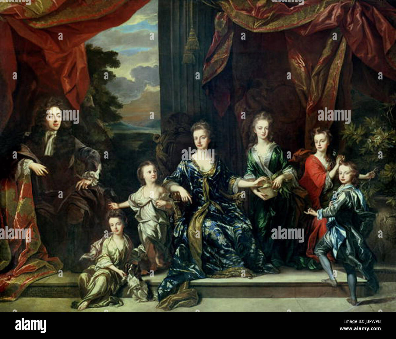 Churchill family hi-res stock photography and images - Alamy