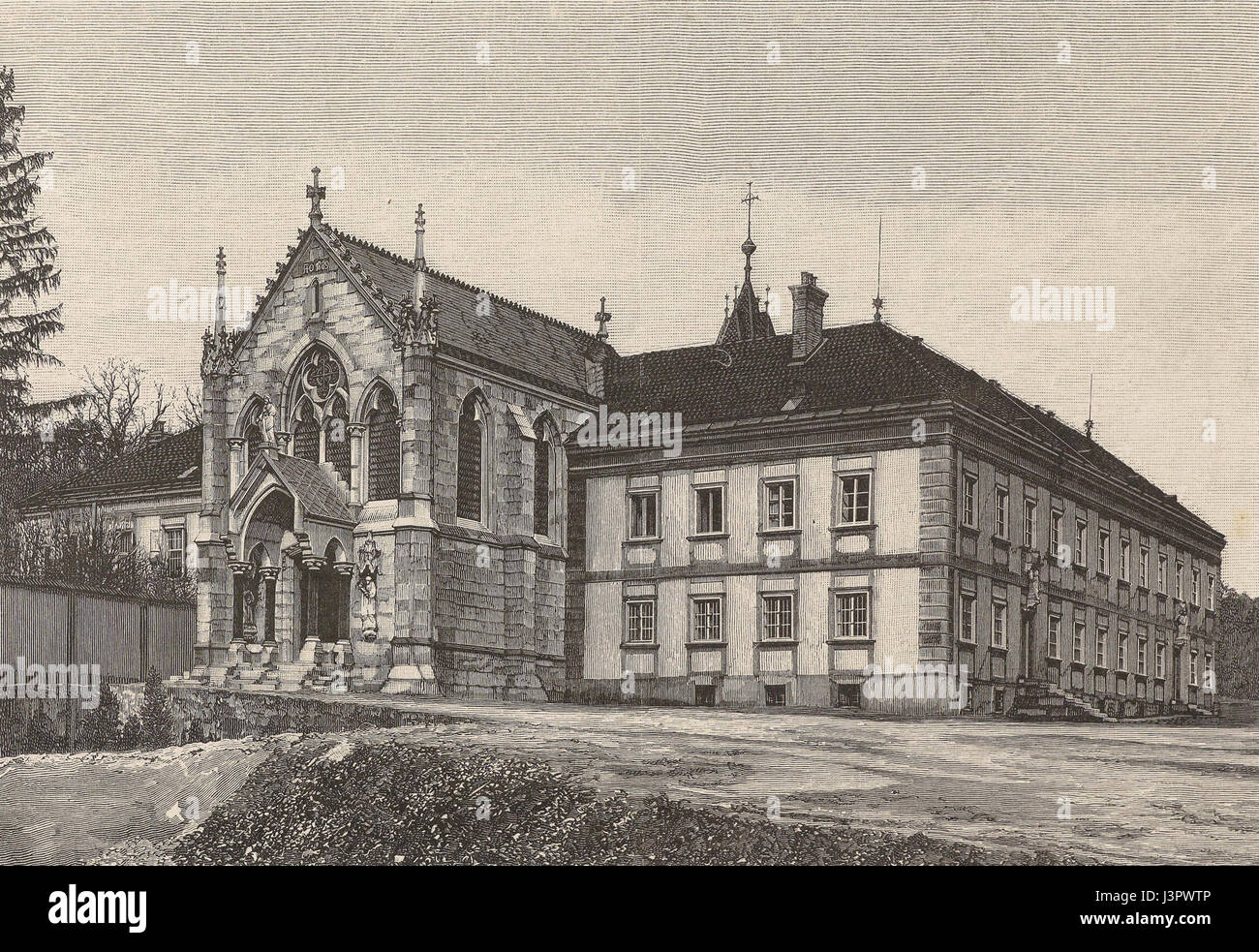 The Jagdschloss Mayerling, located in Austria, is a former hunting ...