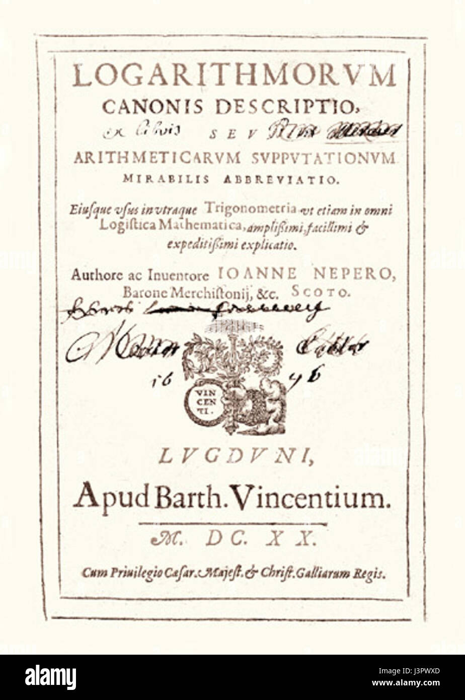 John Napier's 'Logarithmorum' published in 1620 revolutionized ...