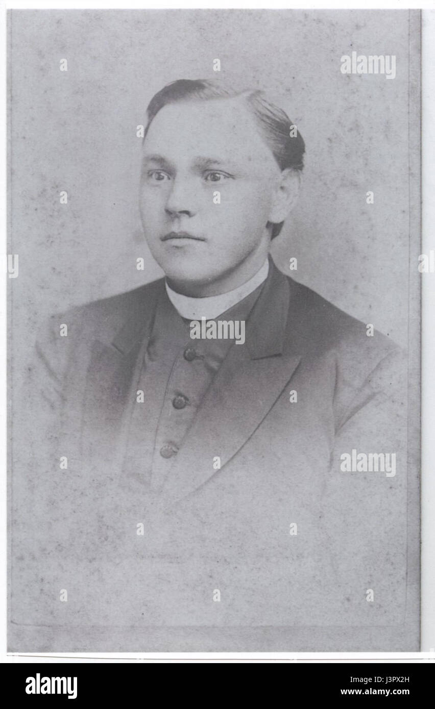 Joseph Bihn, depicted as a young priest, was a prominent figure in ...