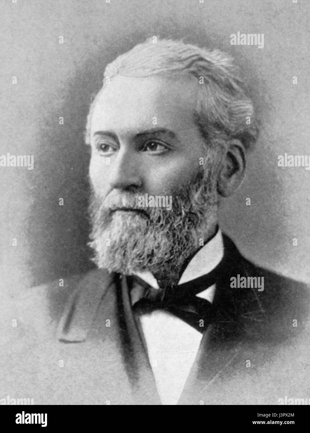 Joseph Medill, an influential American journalist and politician ...