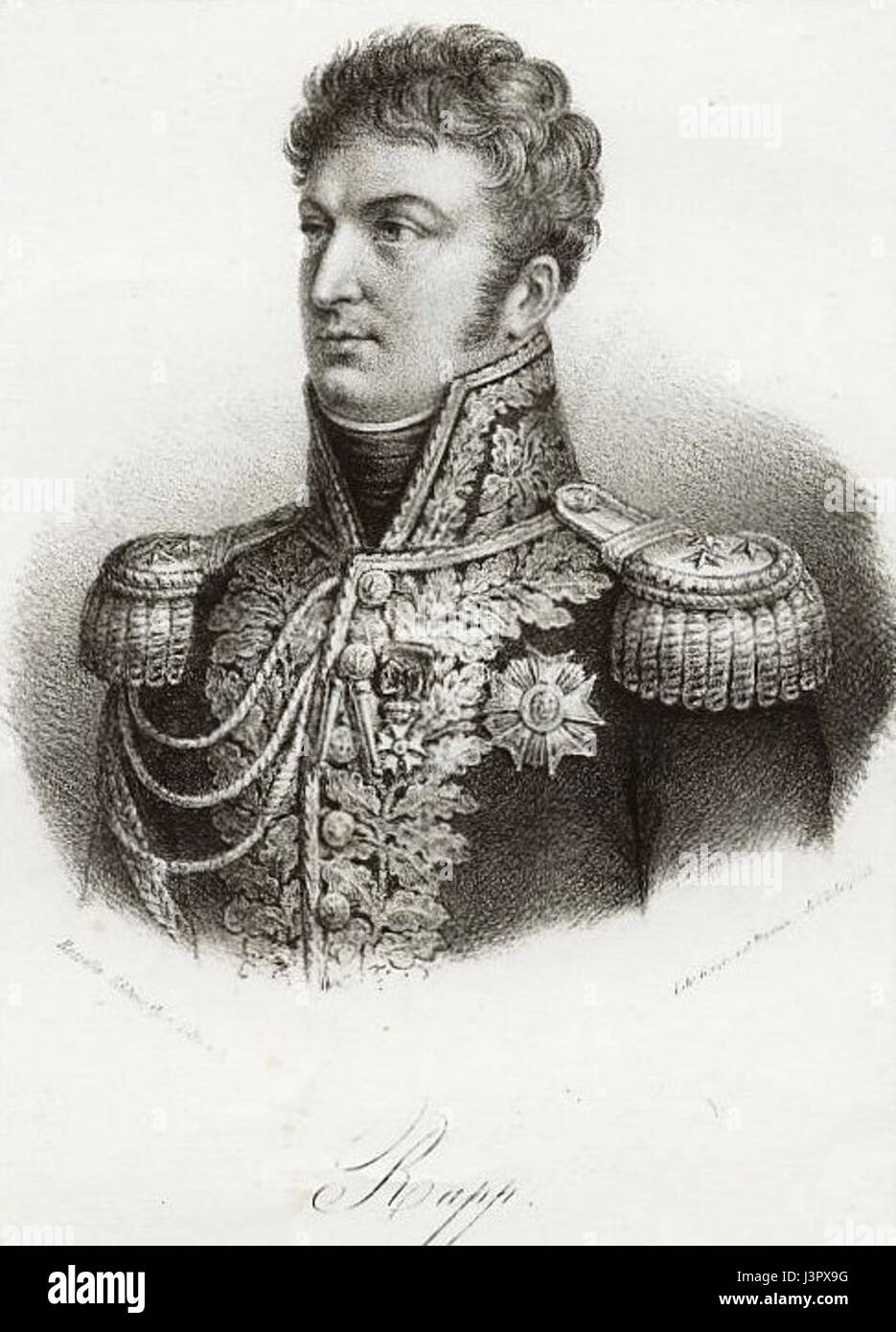 Jean Rapp 3 Stock Photo - Alamy