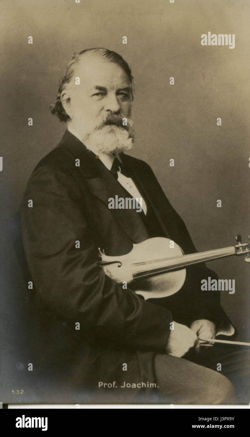 Joseph Joachim was a Hungarian violinist, composer, and conductor ...