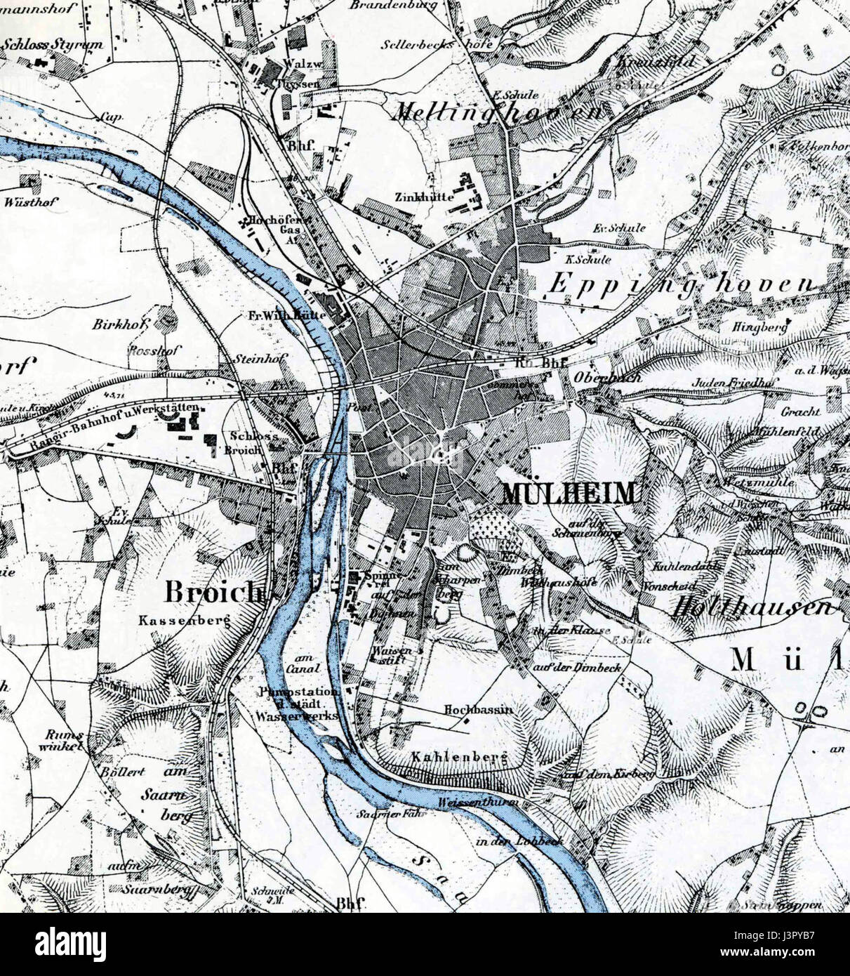 19th century europe map hi-res stock photography and images - Alamy