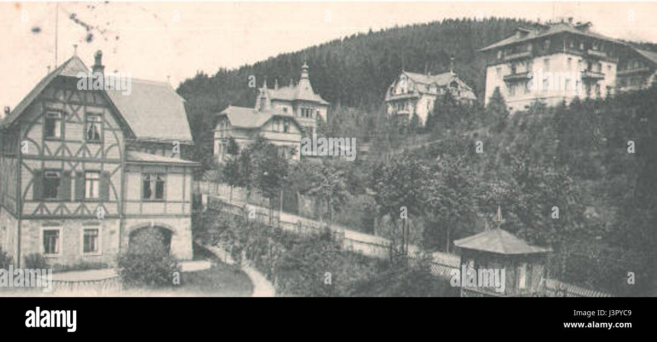 Kipsdorf is a small village located in the Ore Mountains of Germany ...