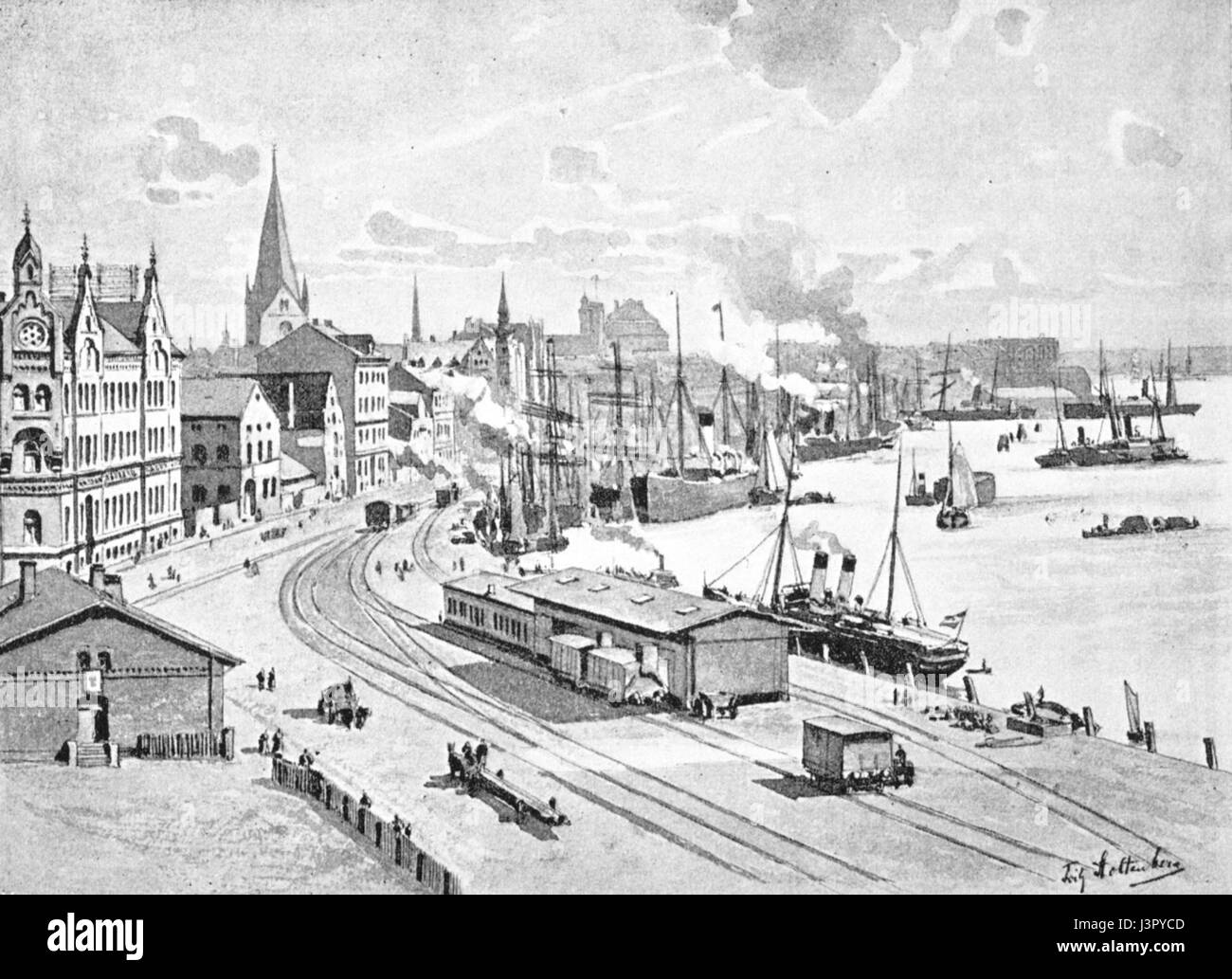 Kiel Hafen 01 Stock Photo - Alamy