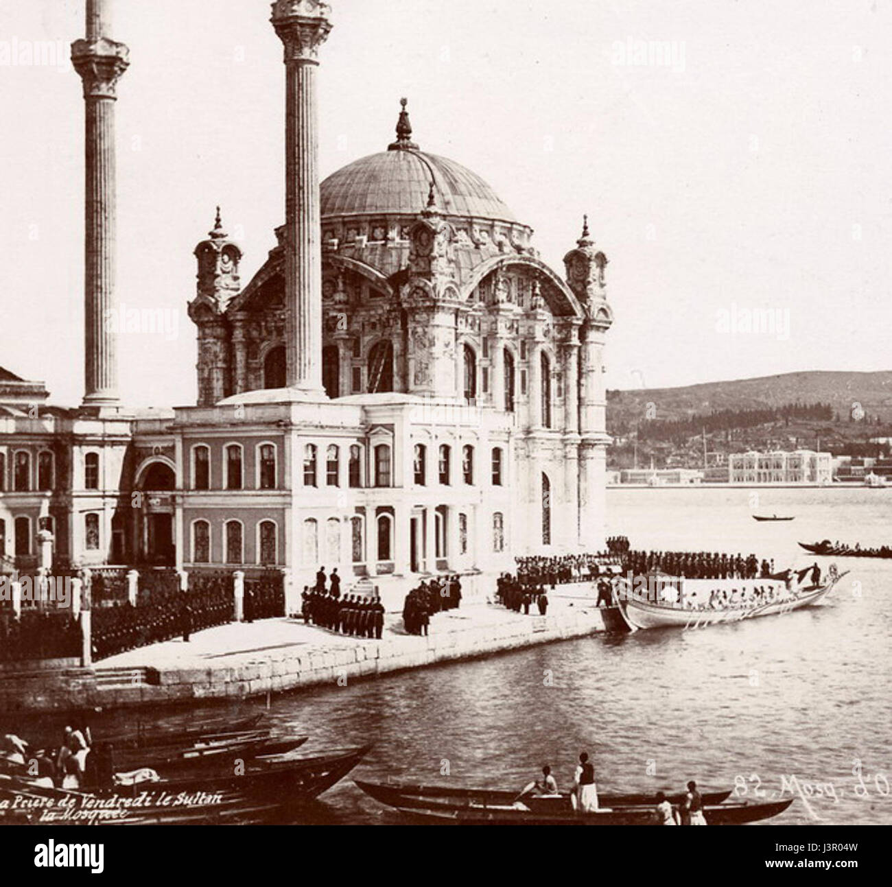 IstanbulSultan Boat Mosque Stock Photo - Alamy