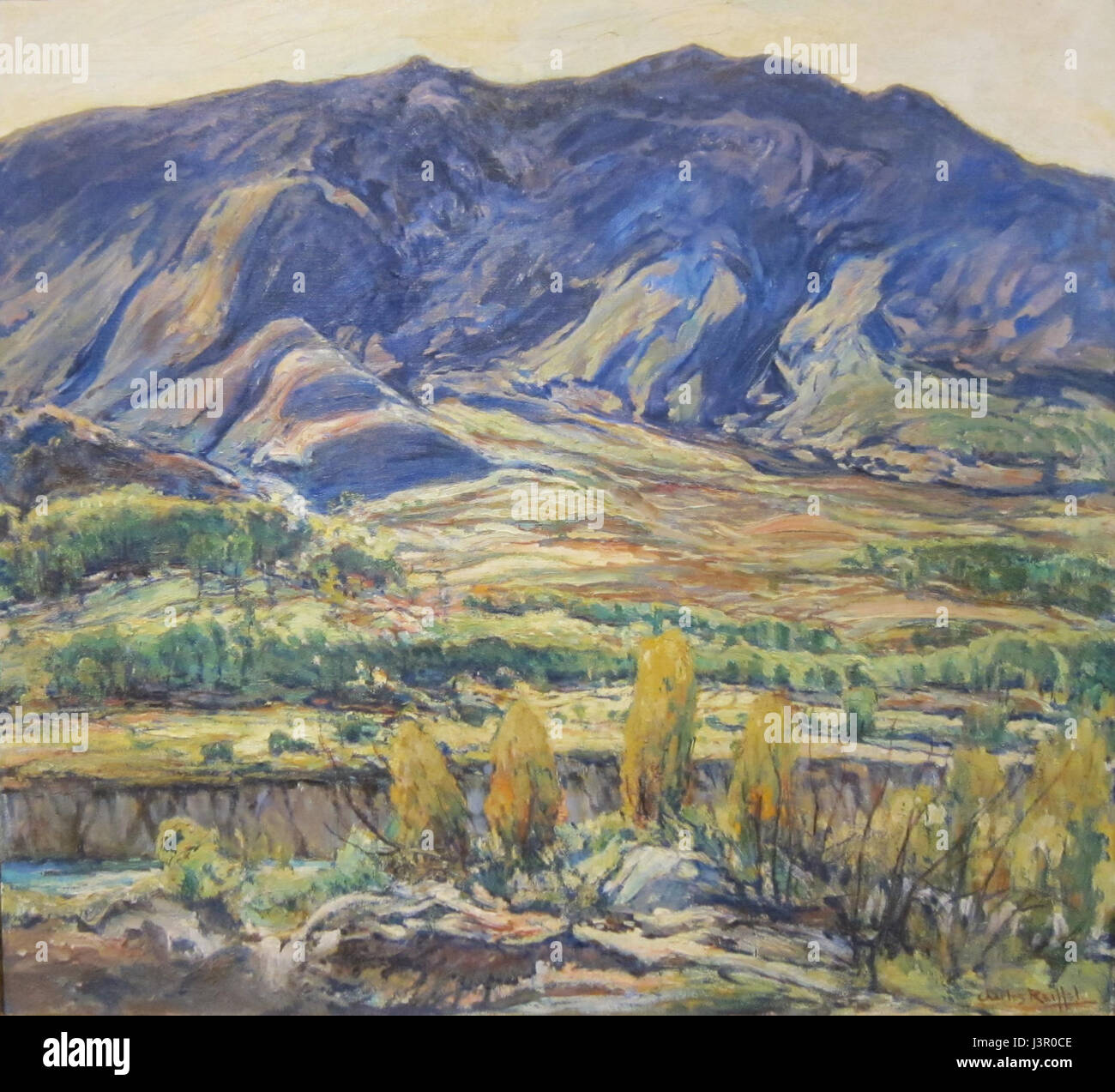 'In the San Felipe Valley' is a 1927 painting by Charles Reiffel ...