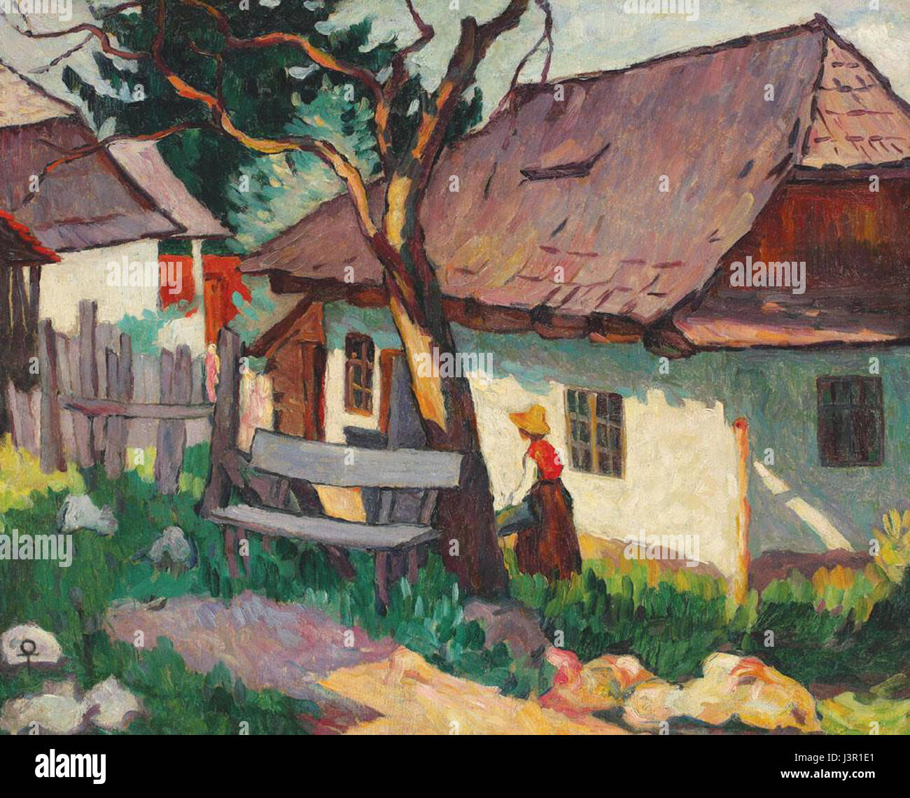 Ion Theodorescu Sion Case la amiaza Stock Photo - Alamy