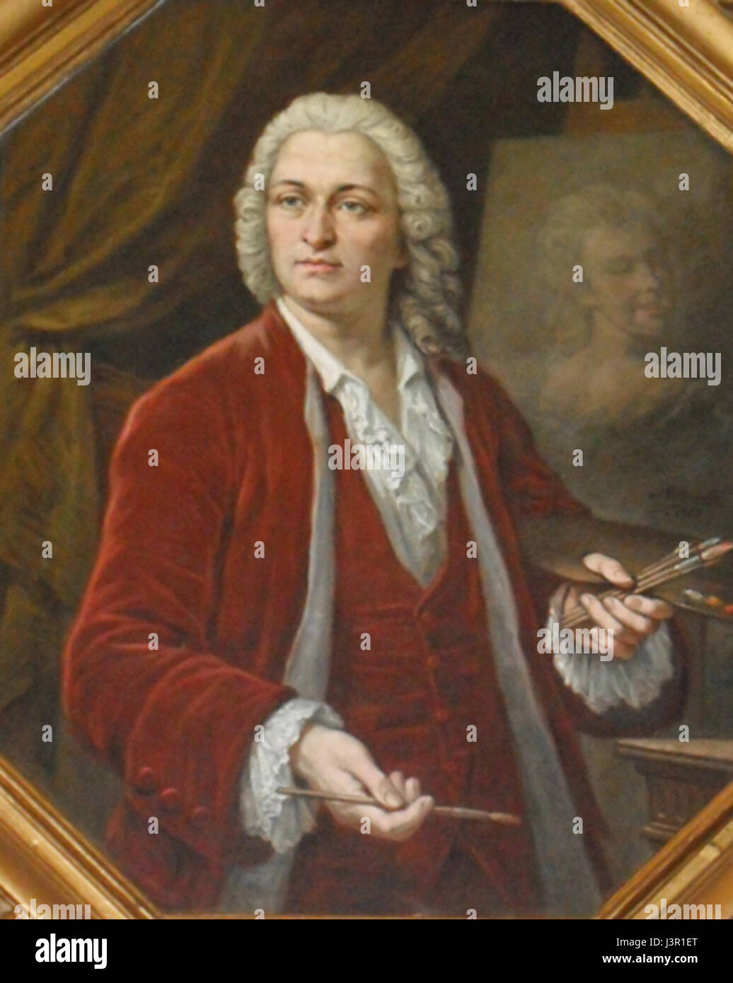 JB van Loo refers to an artist, likely a member of the Van Loo family ...