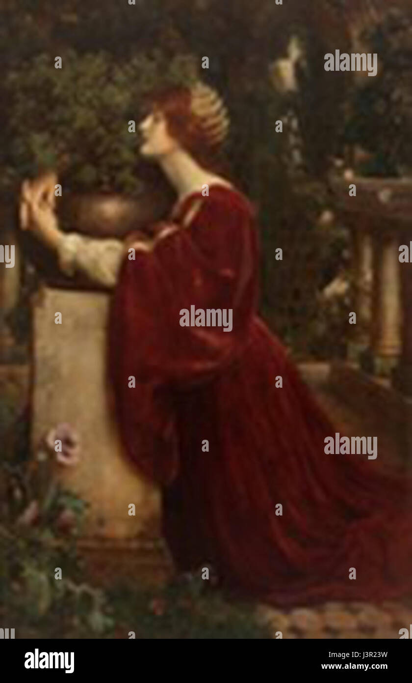 'Isabella and the Pot of Basil' is an artwork by Arthur Trevethin ...