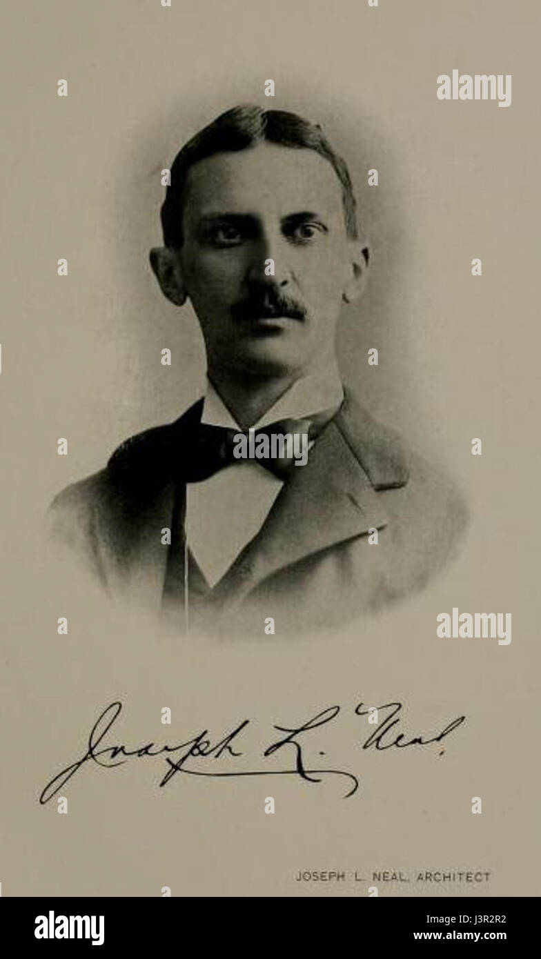 Joseph Ladd Neal circa 1896 Stock Photo - Alamy