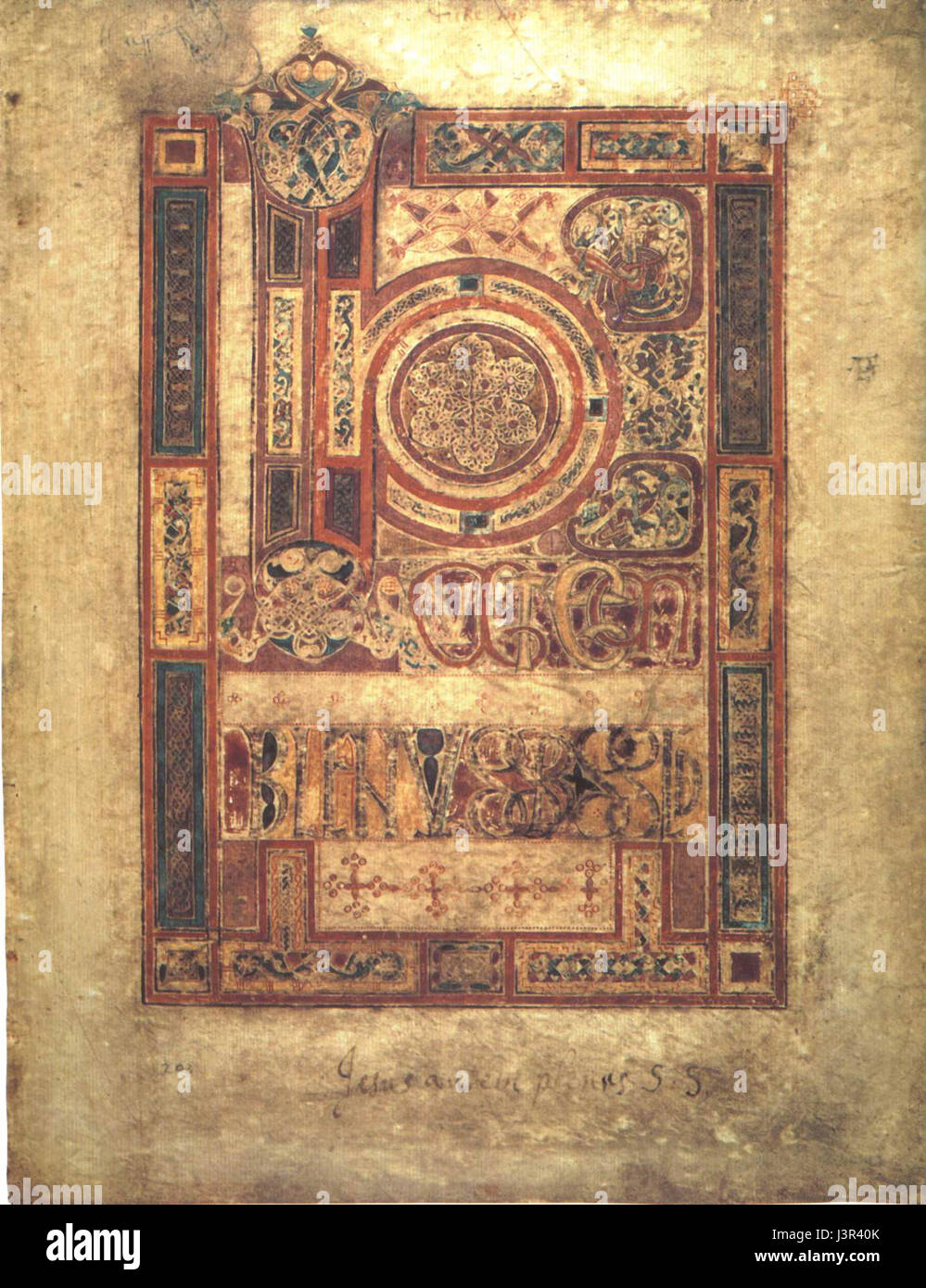 Book of kells design hi-res stock photography and images - Alamy