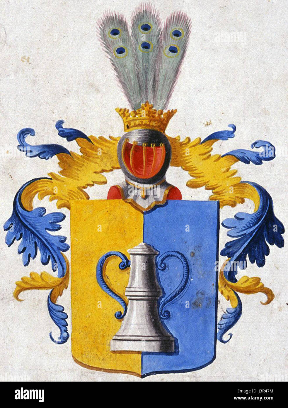 A reference to the Coat of Arms (COA) of the Knorring family ...