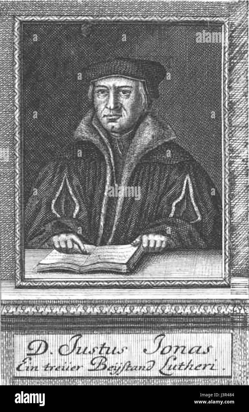 Justus Jonas was a 16th-century German reformer and scholar, closely ...