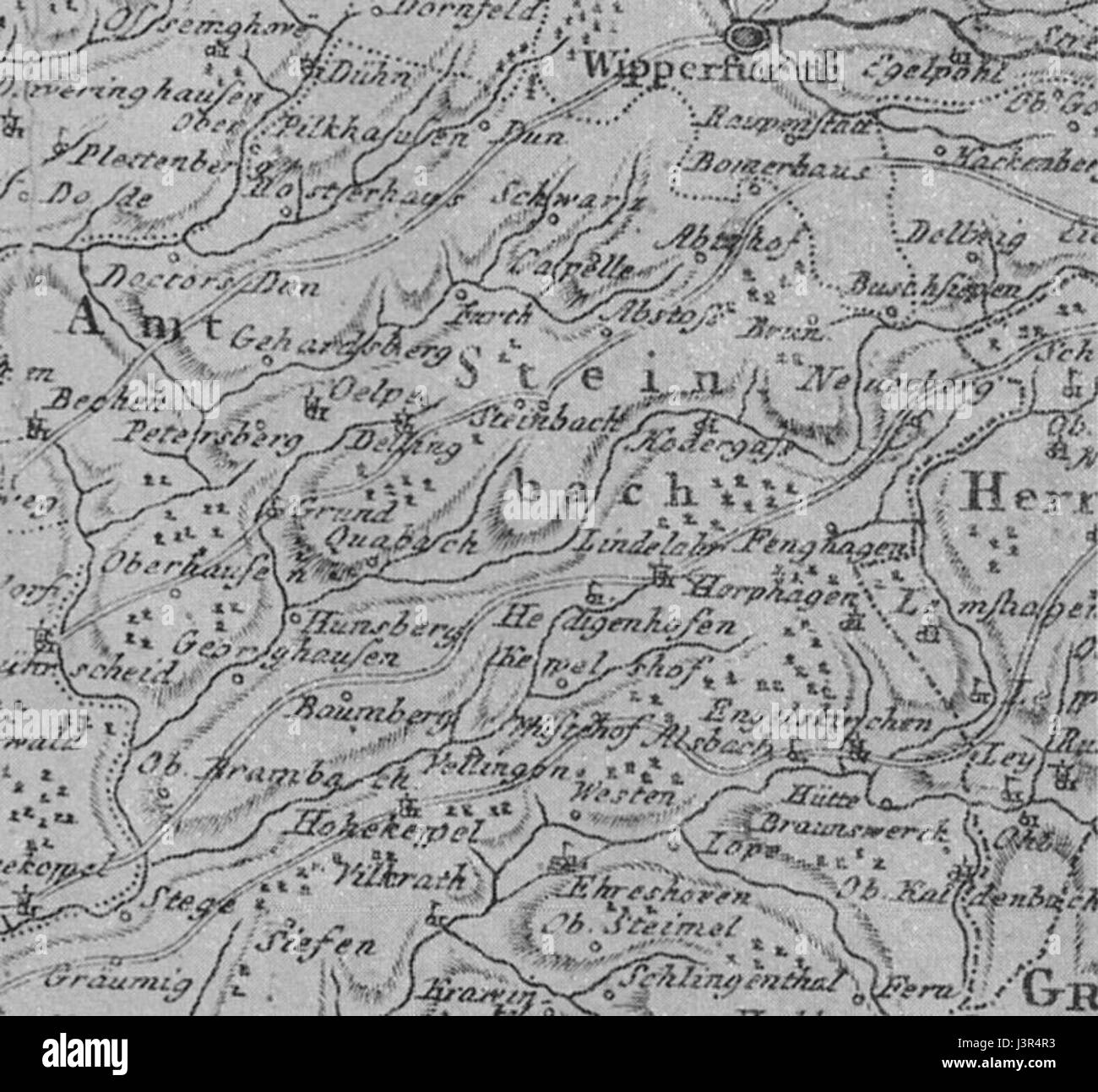 Karte amt Steinbach likely refers to an official map of Steinbach ...