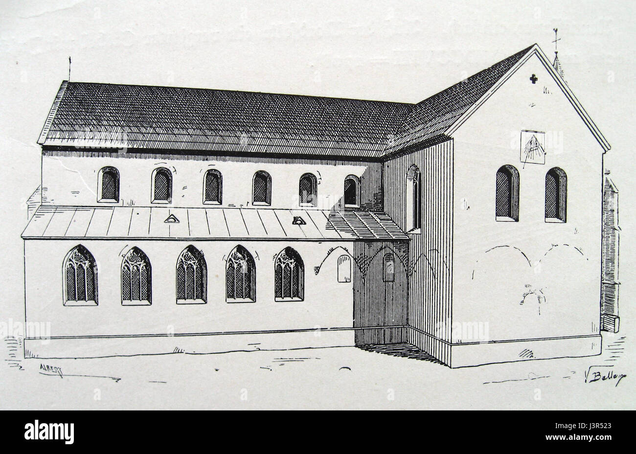 IMG 2673 Cappenberg Kirche Suedwest Stock Photo - Alamy