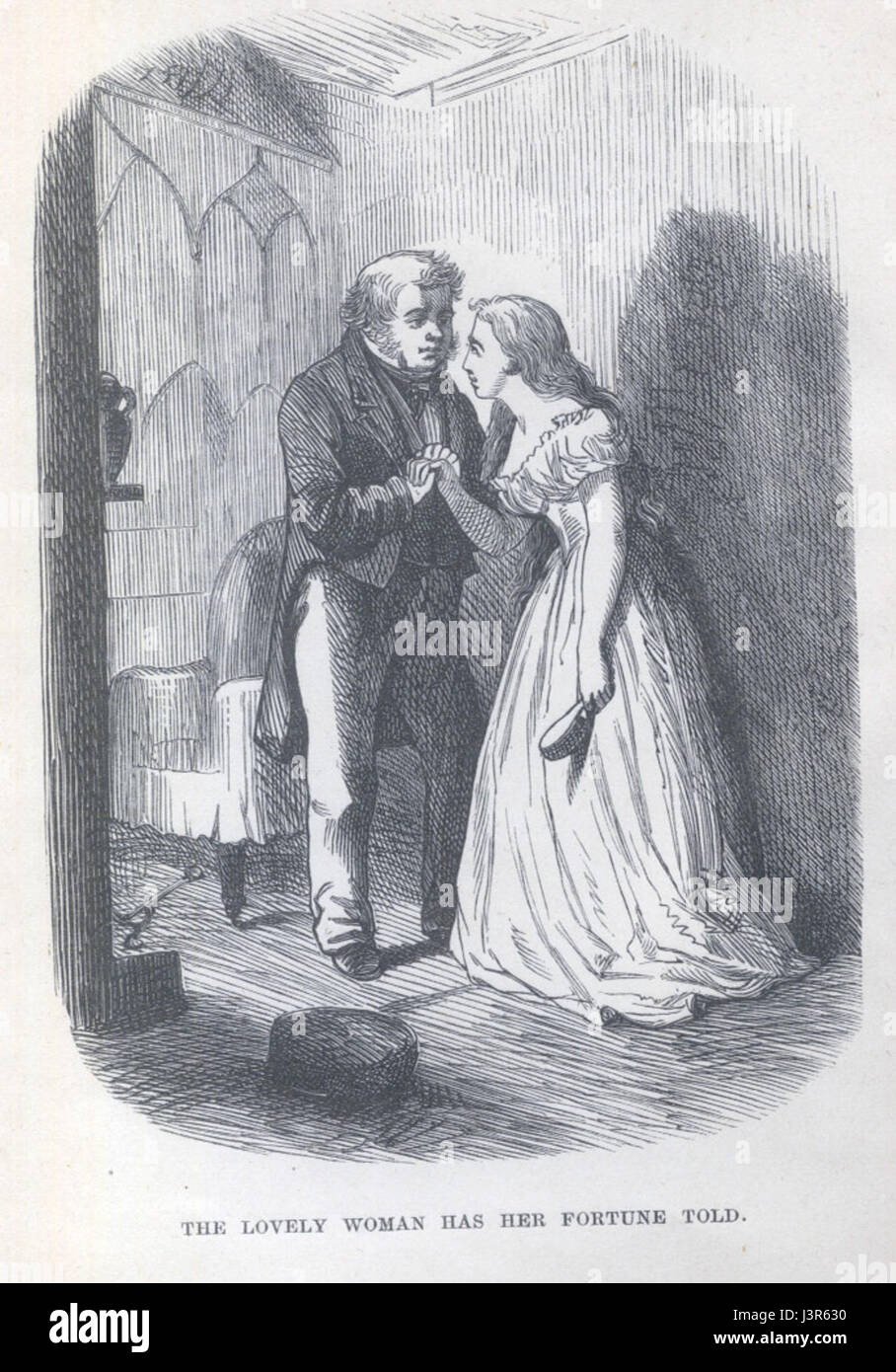 Illustration Our mutual friend The Lovely woman has her fortune told ...