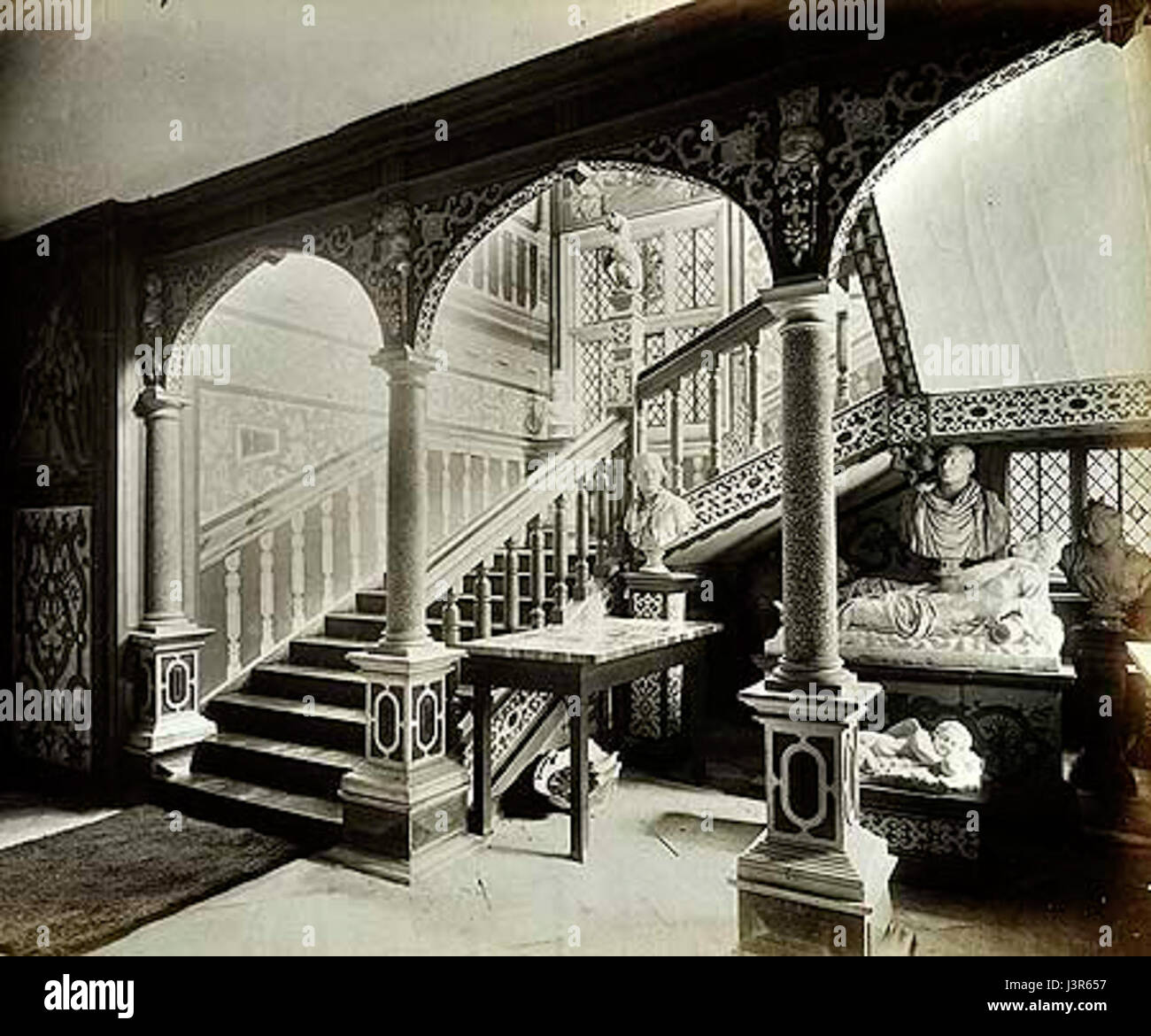 Knole staircase hi-res stock photography and images - Alamy
