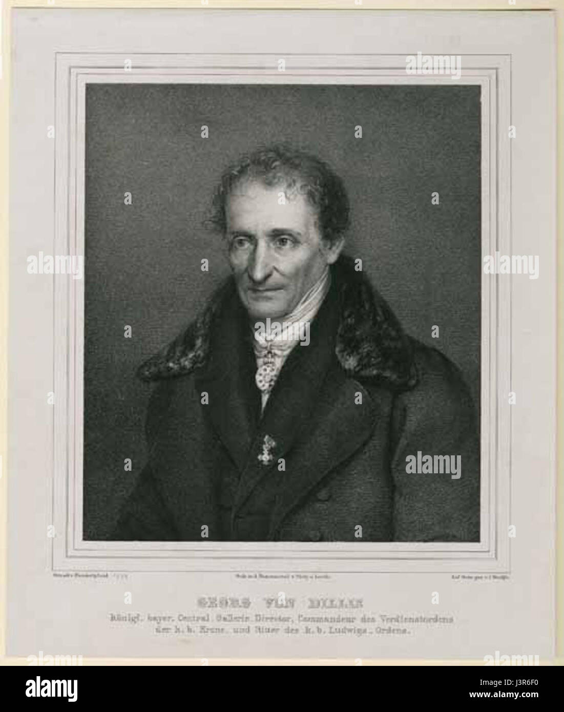 Johann Georg von Dillis Maler Stock Photo - Alamy